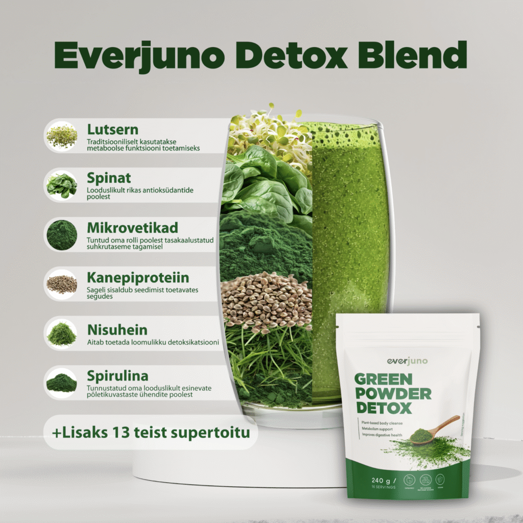 Detox gidas NEMOKAMAI - Everjuno